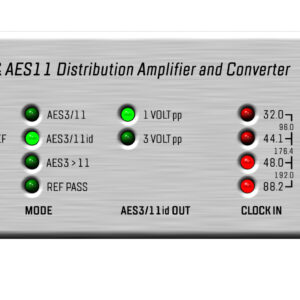 MC-2 AES3 & AES11 Distribution Amp and Converter - TransAudio Group